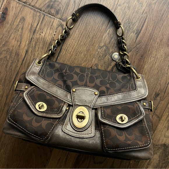 Coach | Bags | Vintage Coach 65th Anniversary Legacy Signature Series ...